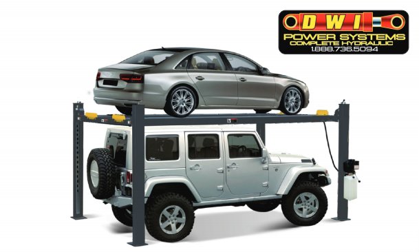 PSE4P-165C - 8,000 LB. 4 Post Car Lift – Pro-Series Equipment